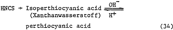 Thiocyanic Acid in Ion Exchange & Solvent Extraction of Metals ...